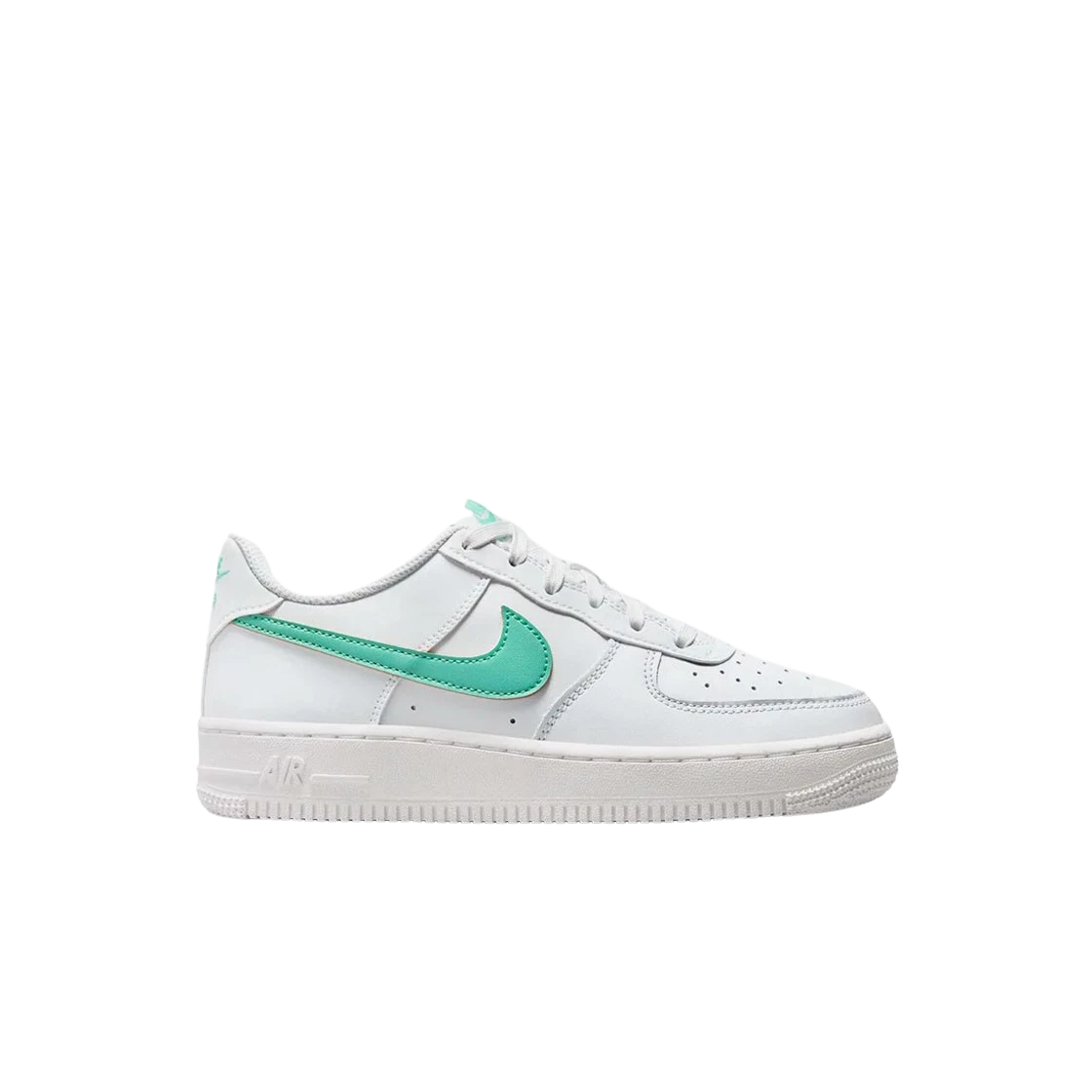 (GS) Nike Air Force 1 Summit White Emerald Rise