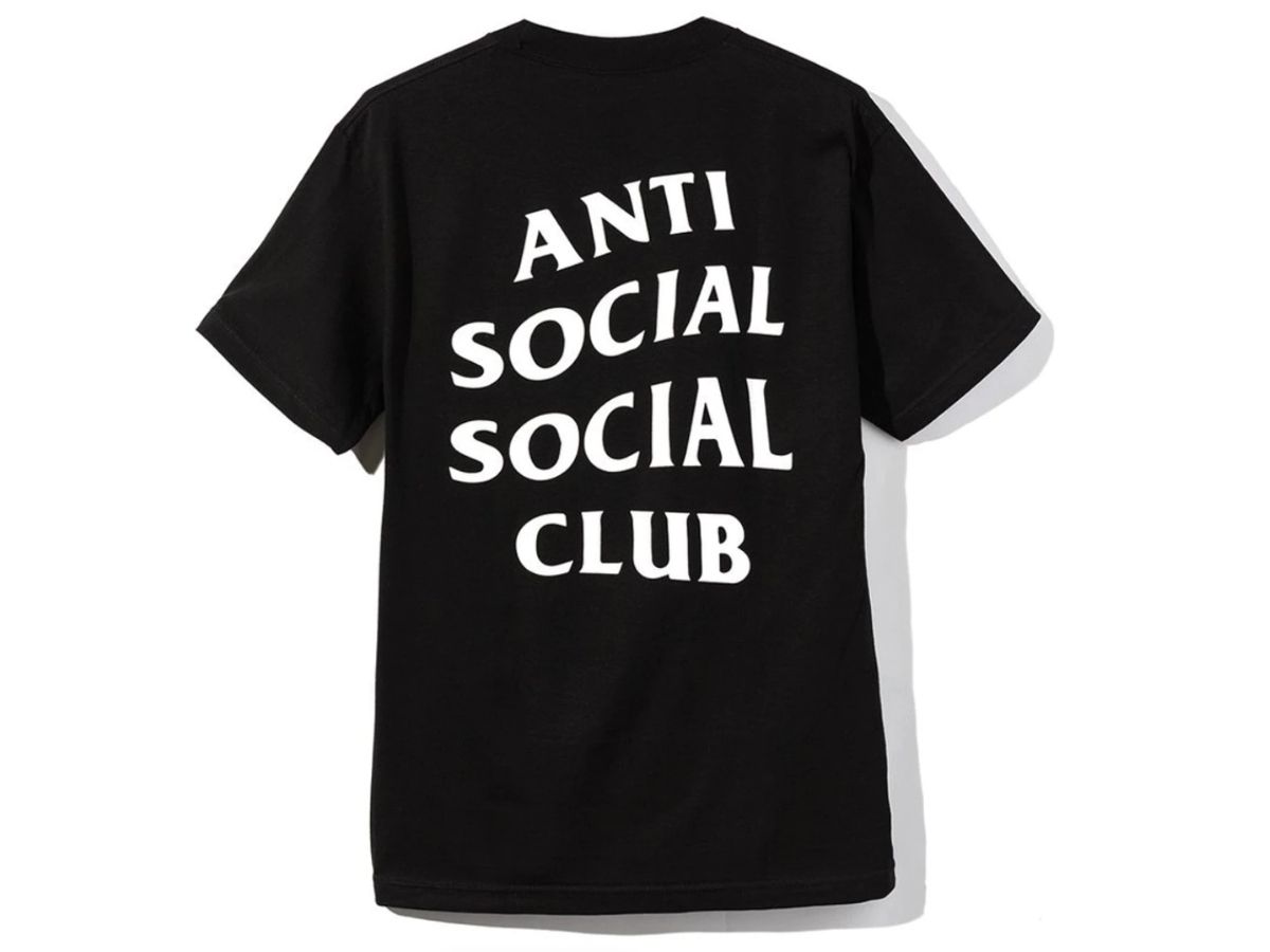 Buy Anti Social Social Club Logo 2 Tee FW19 Black SASOM Buy Anti Social Social Club Logo 2 Tee FW19 Black SASOM