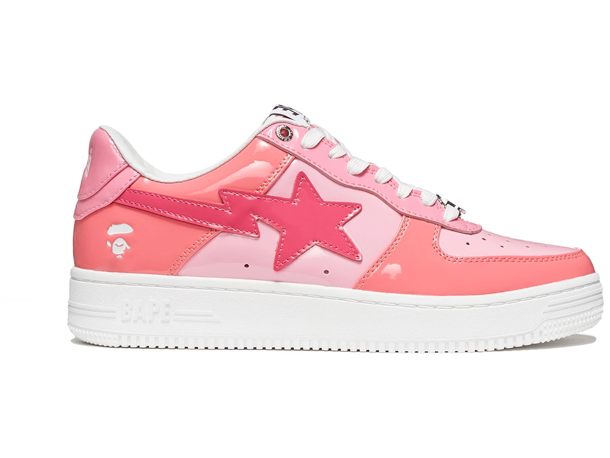 A Bathing Ape Bape Sta Low Color Camo Combo Pink | SASOM