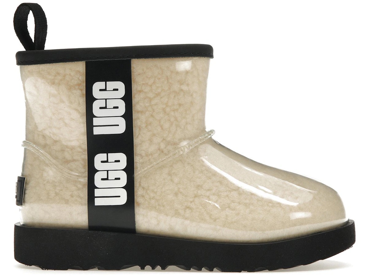 UGG Classic Clear Mini II Boot Natural Black (Kids) | SASOM