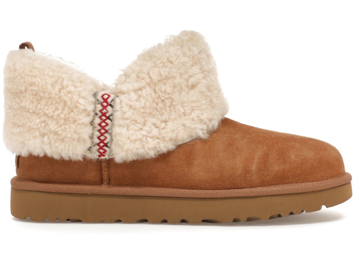 UGG Classic Ultra Mini Boot Heritage Braid Chestnut (Women's)