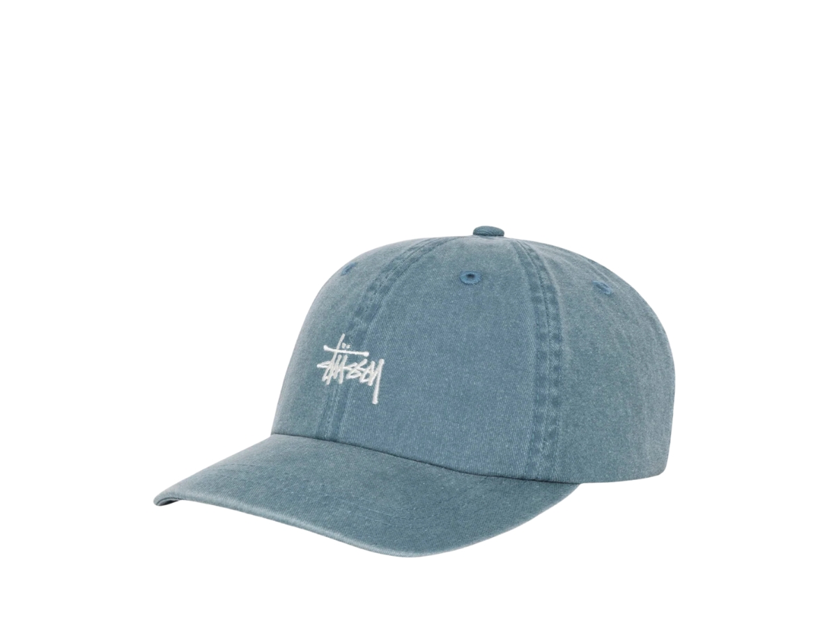 ช้อป Stussy Basic Stussy Cap Ink Blueของแท้ที่ SASOM