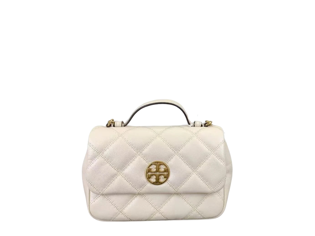 Tory Burch Willa Willa Mini Top Handle Bag In Leather With Gold Hardware
