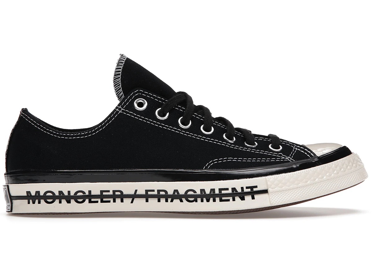 Converse Chuck Taylor All Star 70 Hi Moncler Fragment Black