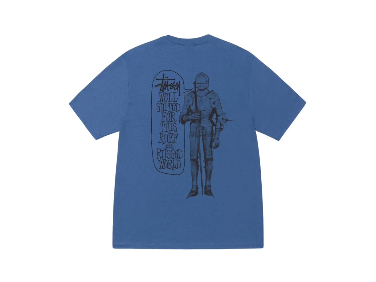 Stussy Well Suited Tee Blue Shop Authentic at SASOM