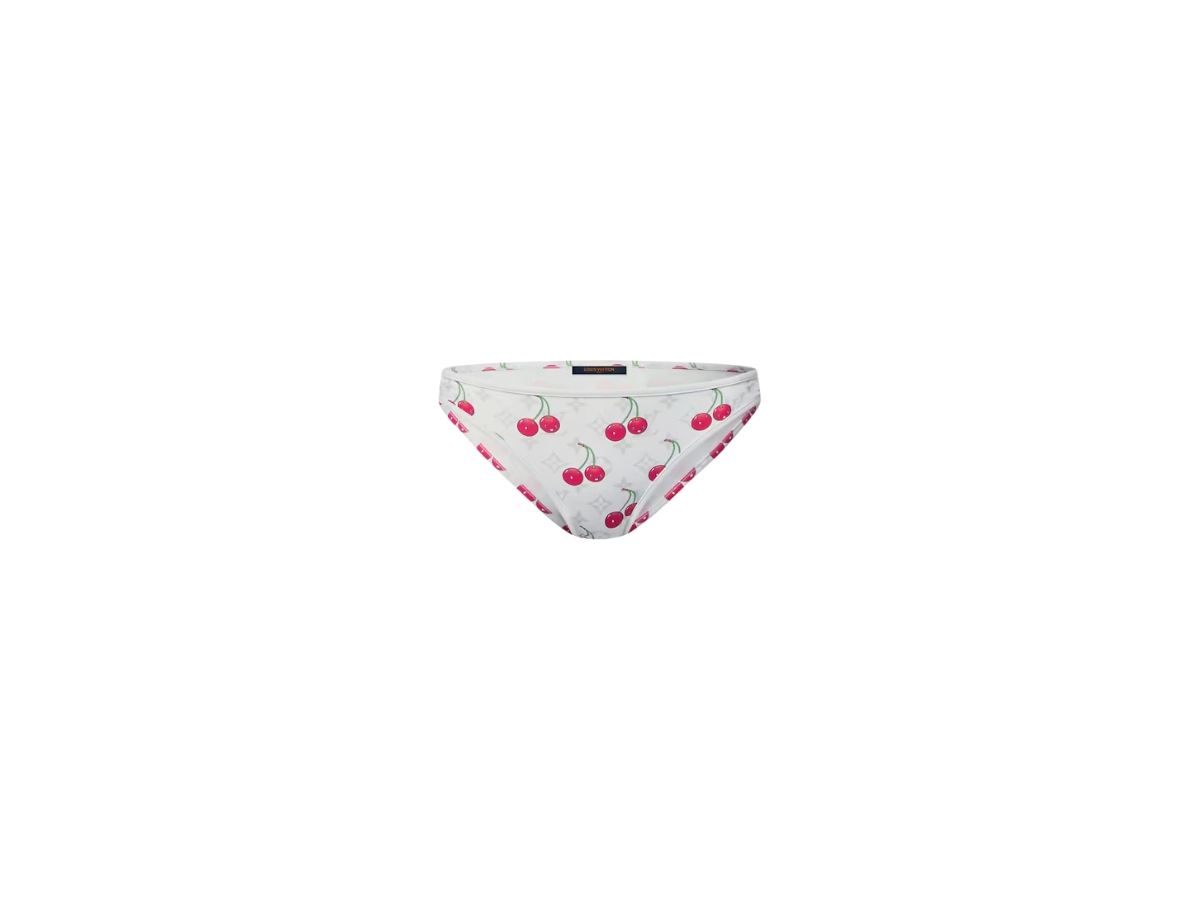 Louis Vuitton x Takashi Murakami Cherry Bikini Bottoms White