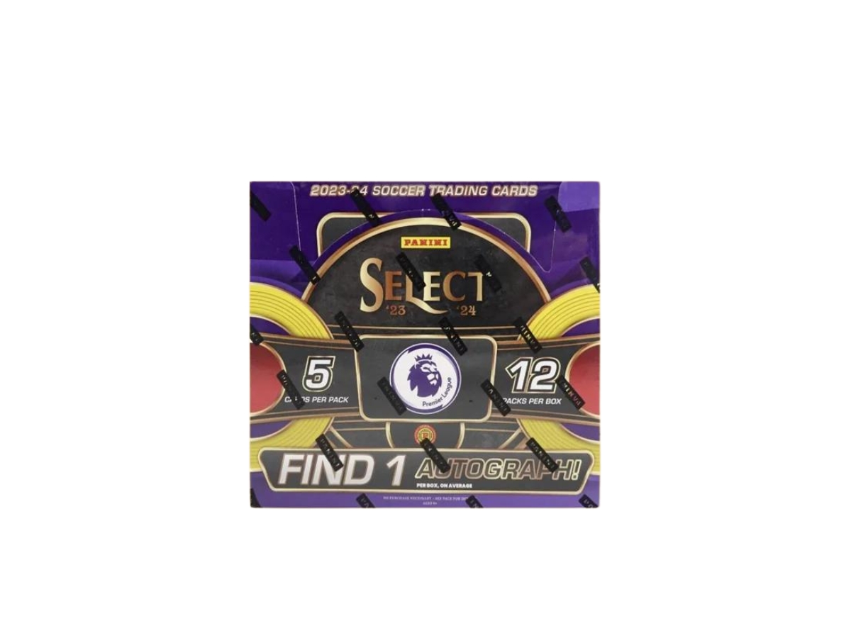 2023-2024 Panini Select Soccer EPL International Edition Full Box (12 ...
