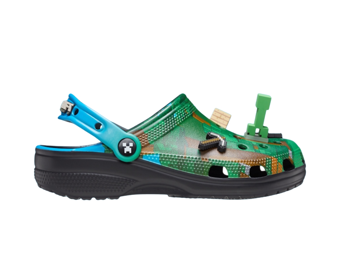 รองเท้า Crocs Classic Clog Minecraft Dark Forest | SASOM