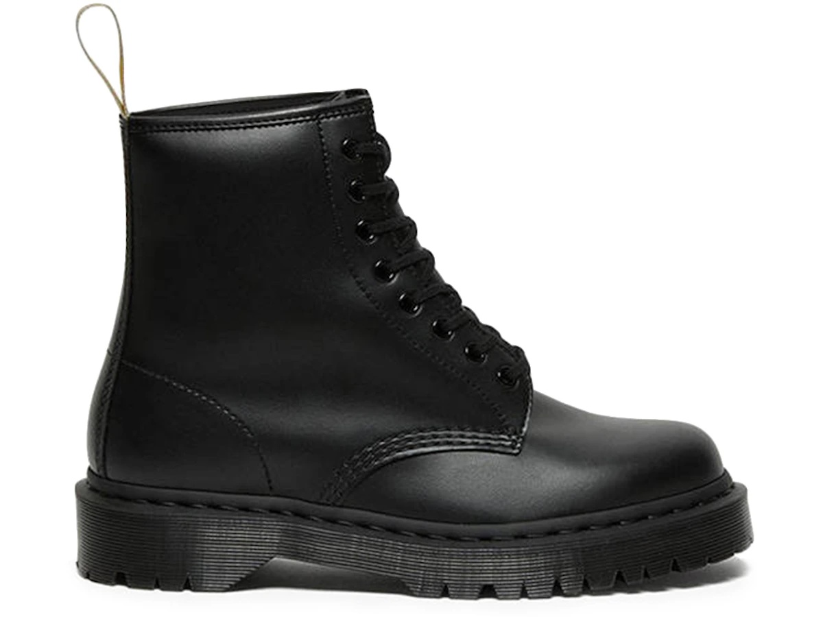 Dr. Martens Vegan 1460 Bex Mono Boots Black Felix Rub Off