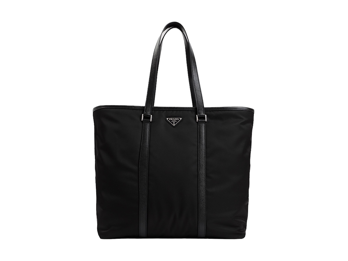 SASOM | bags Prada Prada Tote Bagblack Polyamide 100polyamide Check the ...