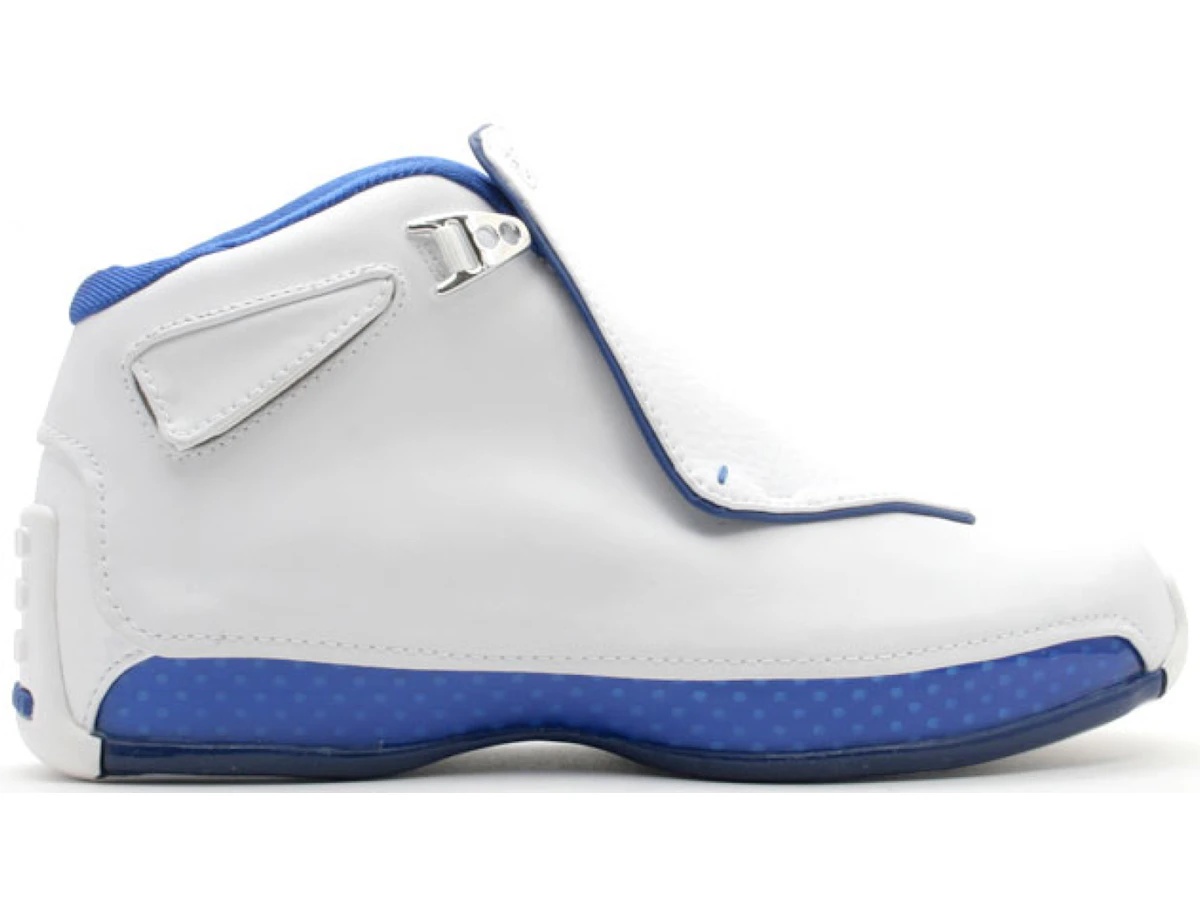 Buy & Sell Jordan 18 White Sport Royal (GS) | 100% Authentic