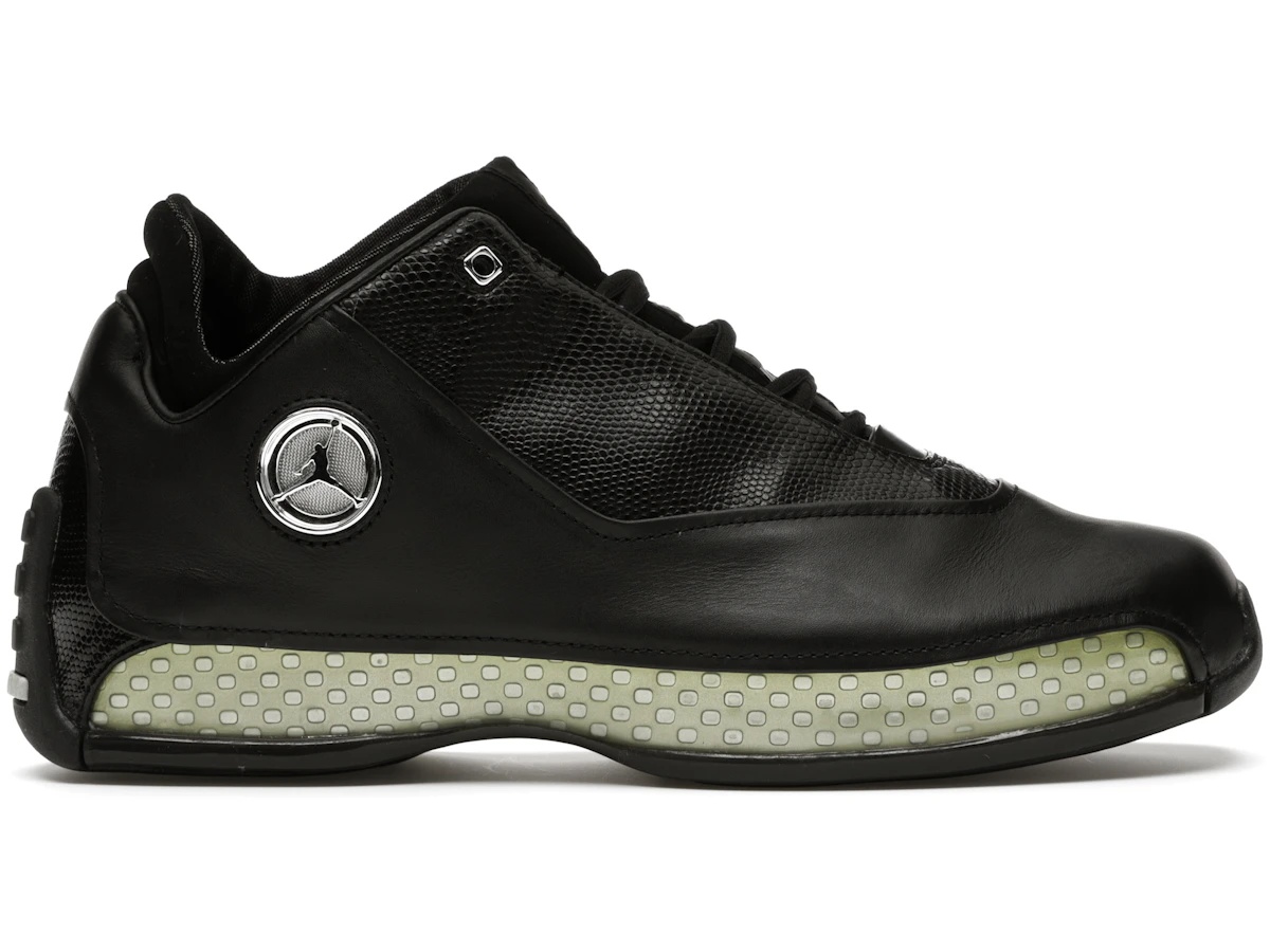 Buy & Sell Jordan 18 OG Low Black Silver Chrome | SASOM