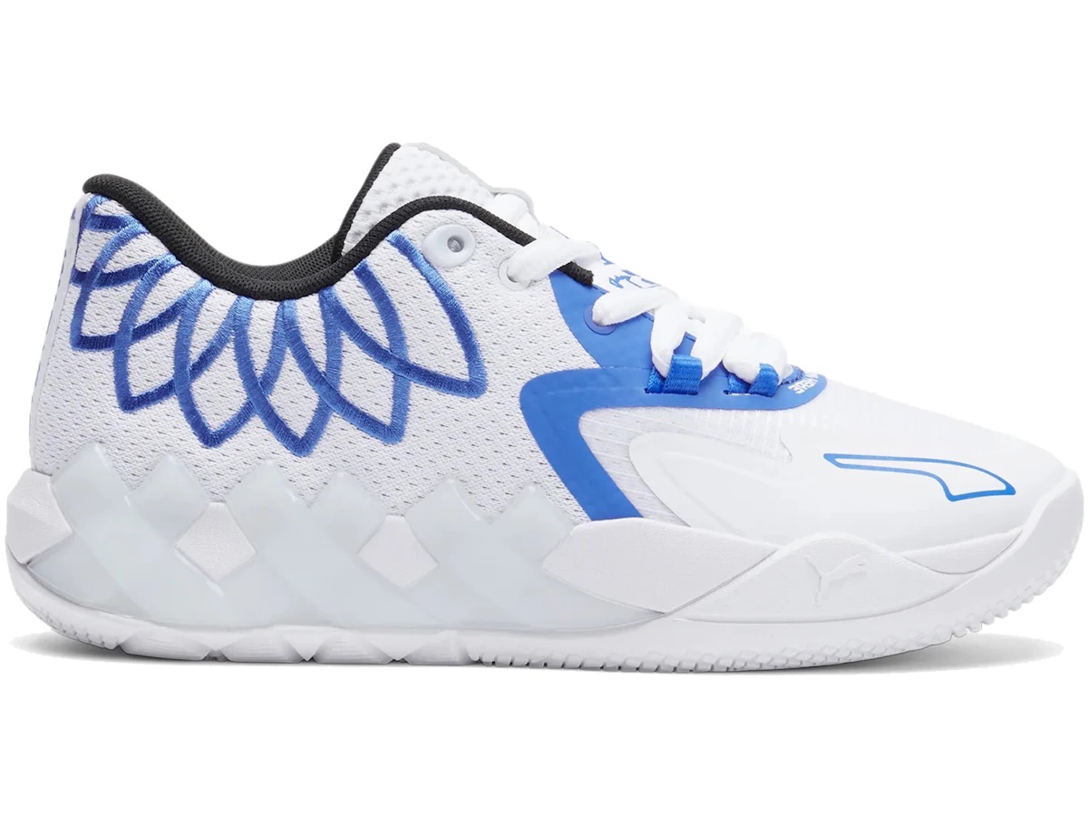 Puma LaMelo Ball MB.01 Lo Team Colors White Bluemazing (GS)
