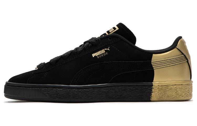 SASOM | รองเท้า Puma Suede Black Gold Metallic เช็คราคาล่าสุด