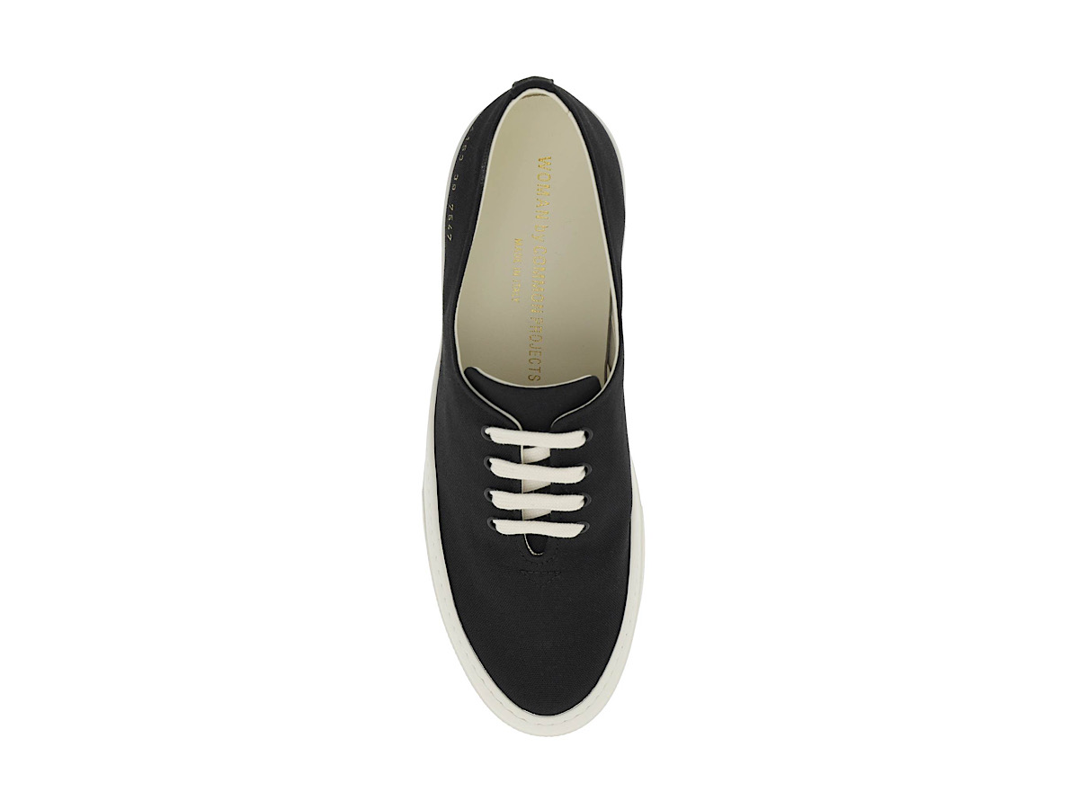 Common Projects Canvas Sneakersblack Pl (W)