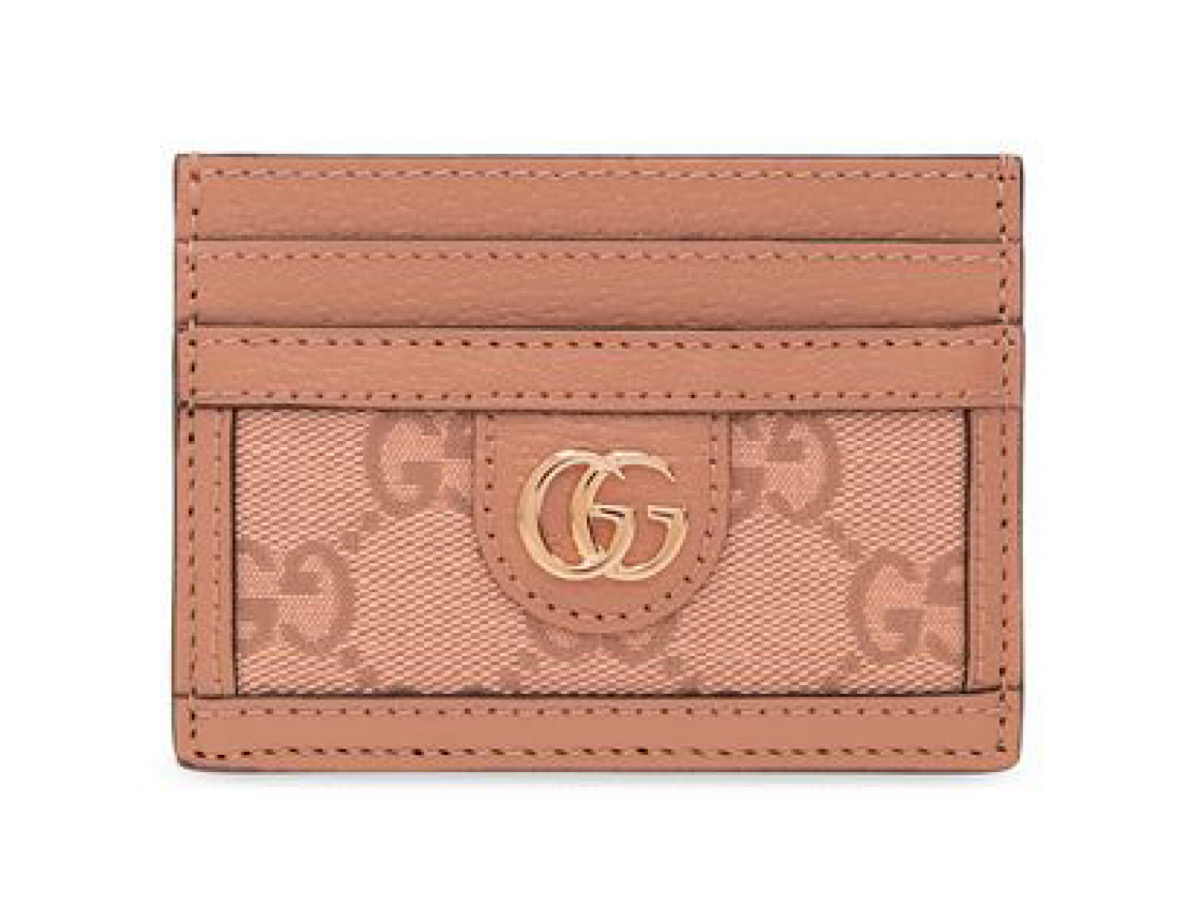 SASOM | accessories Gucci Ophidia Credit Card Casepink Purple Leather ...