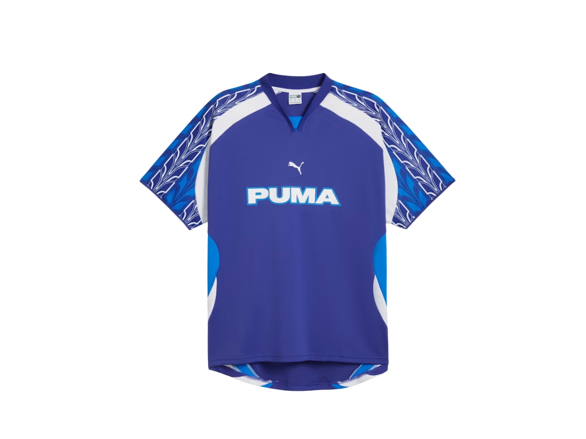 Puma Relaxed Football Jersey Blue Shop Authentic at SASOM