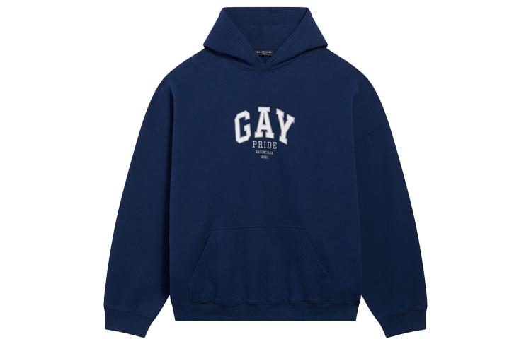 SASOM | เสื้อผ้า Balenciaga Pride Boxy Hoodie เช็คราคาล่าสุด