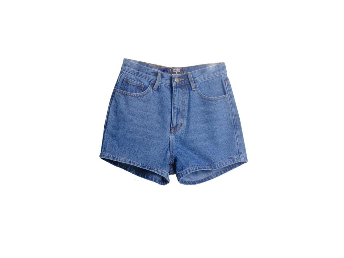 SASOM | เสื้อผ้า 7th Street BASIC SHORT JEANS Shorts Dark Blue เช็คราคา ...