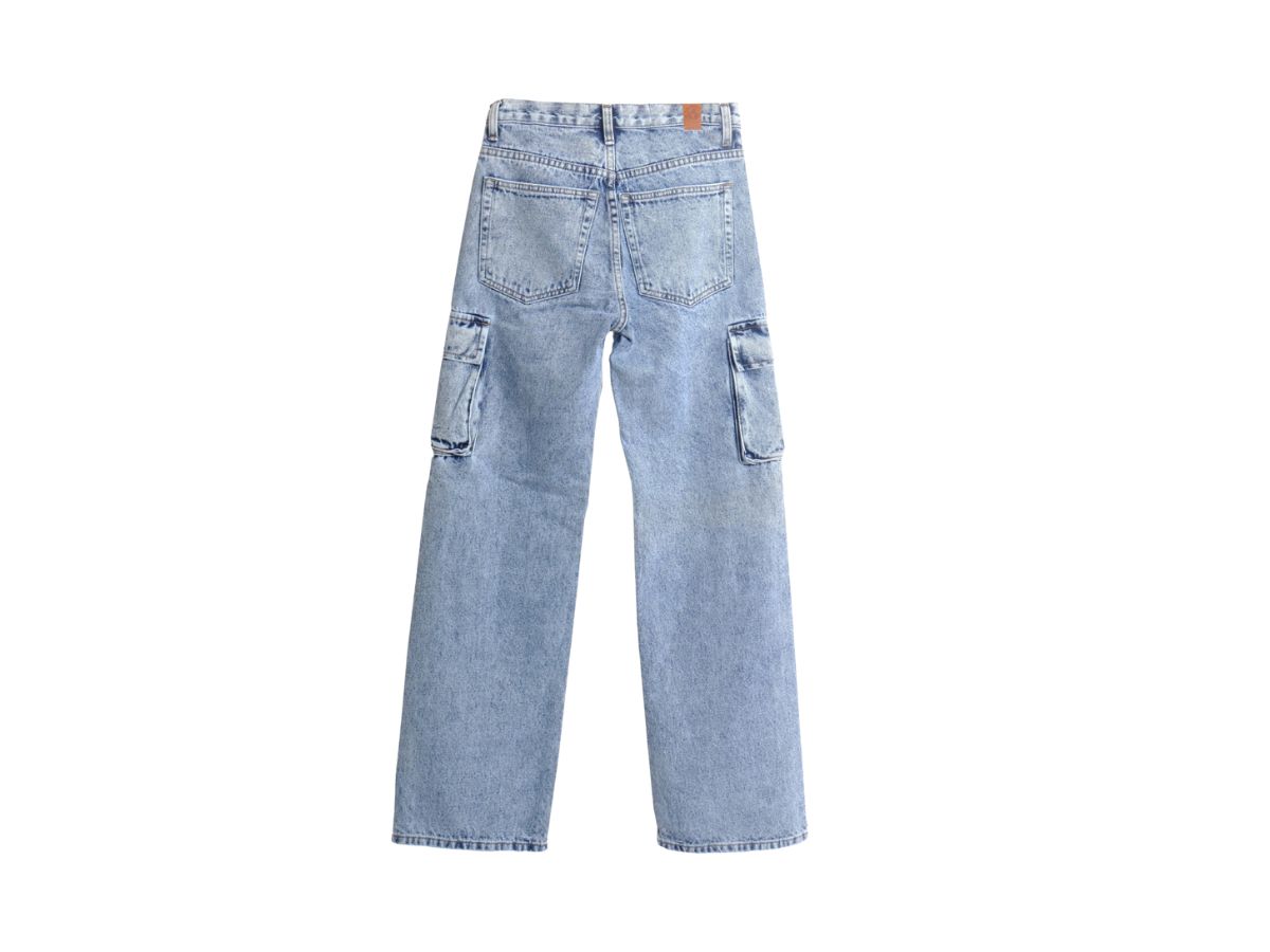 7th Street CARGO 2 POCKETS Jeans - Light Blue | ของแท้