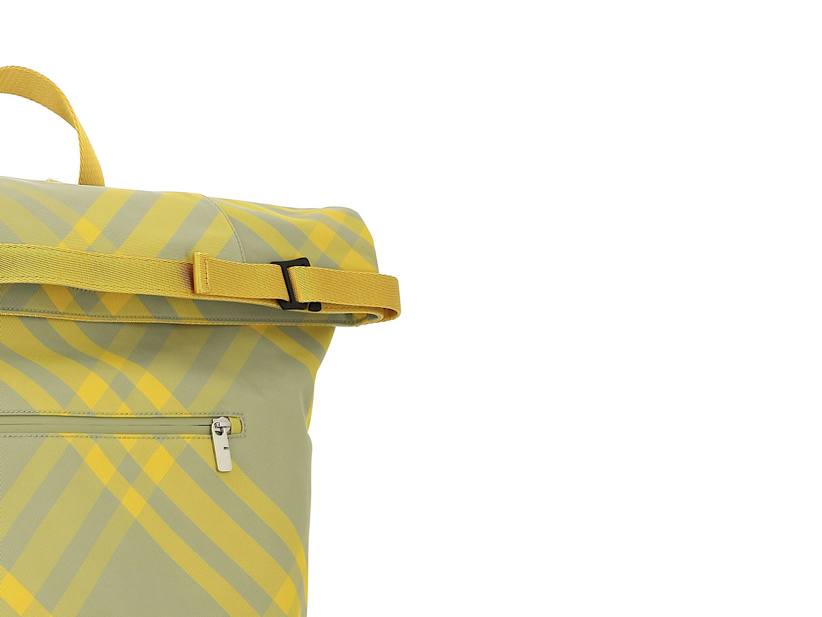 SASOM | bags Burberry Roll Backpackgrey Polyamide Check the latest ...