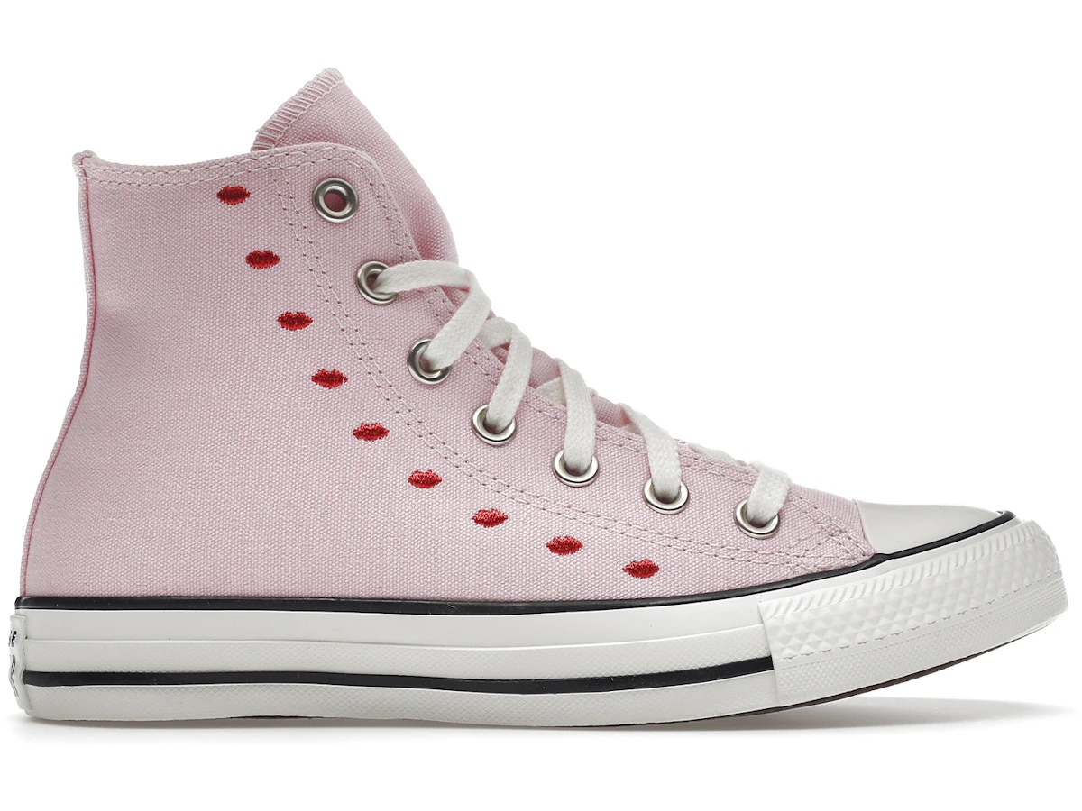 Converse Chuck Taylor All Star Hi Embroidered Hearts Pink (Women's)