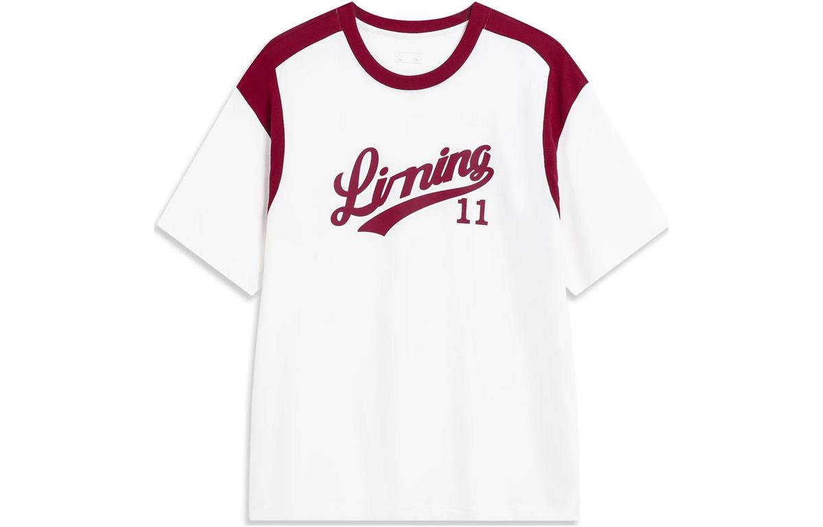 SASOM | เสื้อผ้า LiNing Sports Fashion Collection T Shirt Unisex Ivory ...