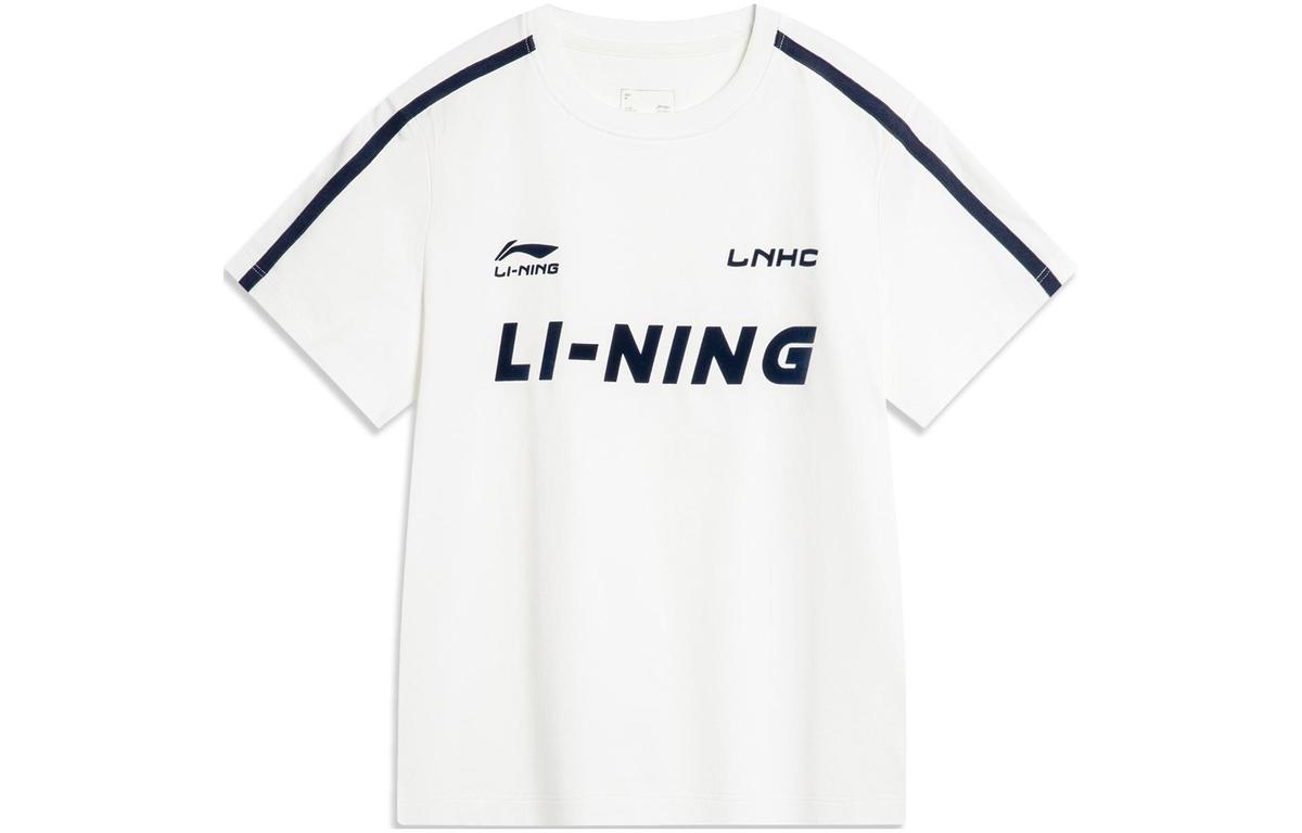 SASOM | apparel LiNing Sports Life Collection T Shirt Women's Ivory ...