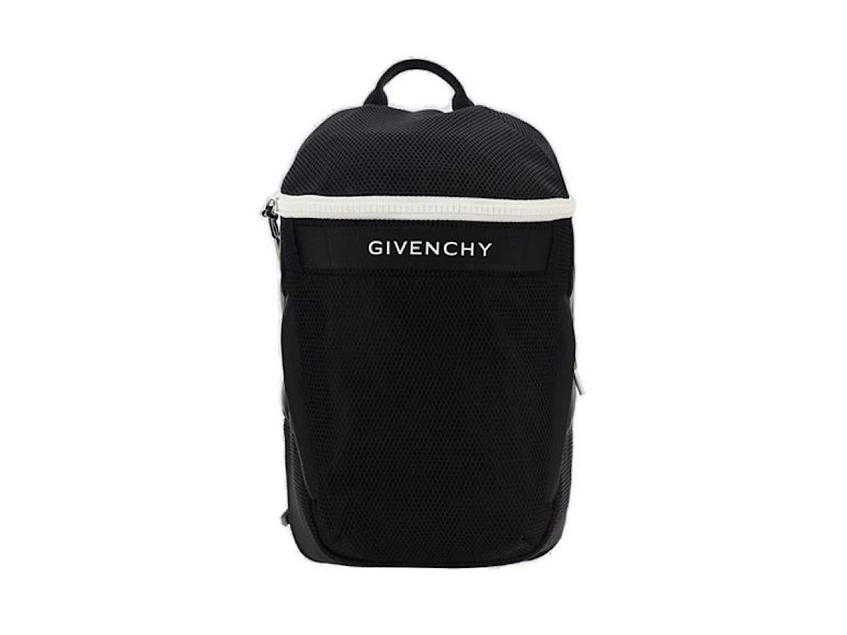 SASOM | bags Givenchy Gtrek Backpack In Meshblack Wh 100polyester Check ...