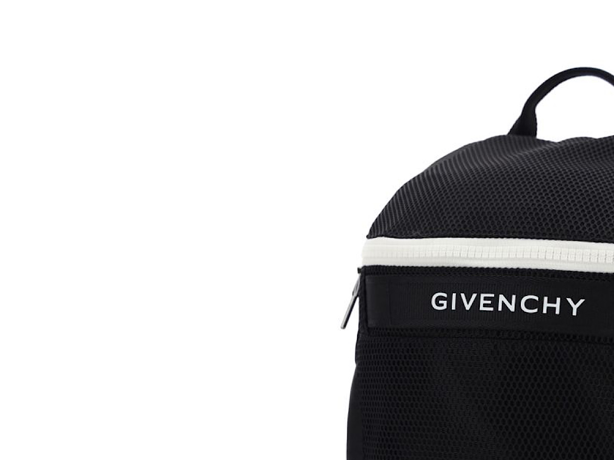 SASOM | bags Givenchy Gtrek Backpack In Meshblack Wh 100polyester Check ...