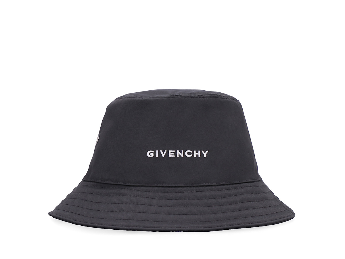 Givenchy Bucket Hatblack Polyamide 90 Acrylic 10 Cuprammonium Rayon 100