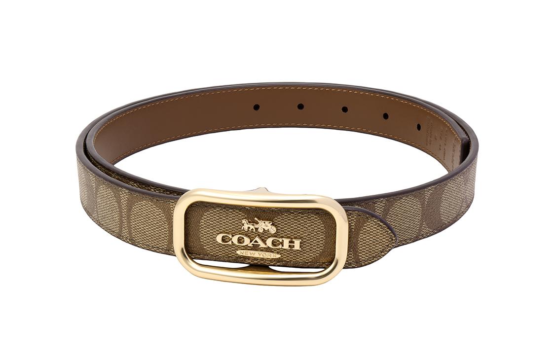 SASOM | accessories Coach Leather Belts Unisex Check the latest price now!