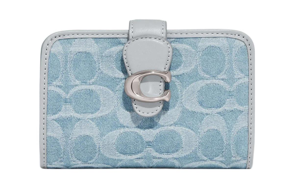 SASOM | กระเป๋า Coach Tabby Fabric Coin Purse Wallet Medium Size Women ...