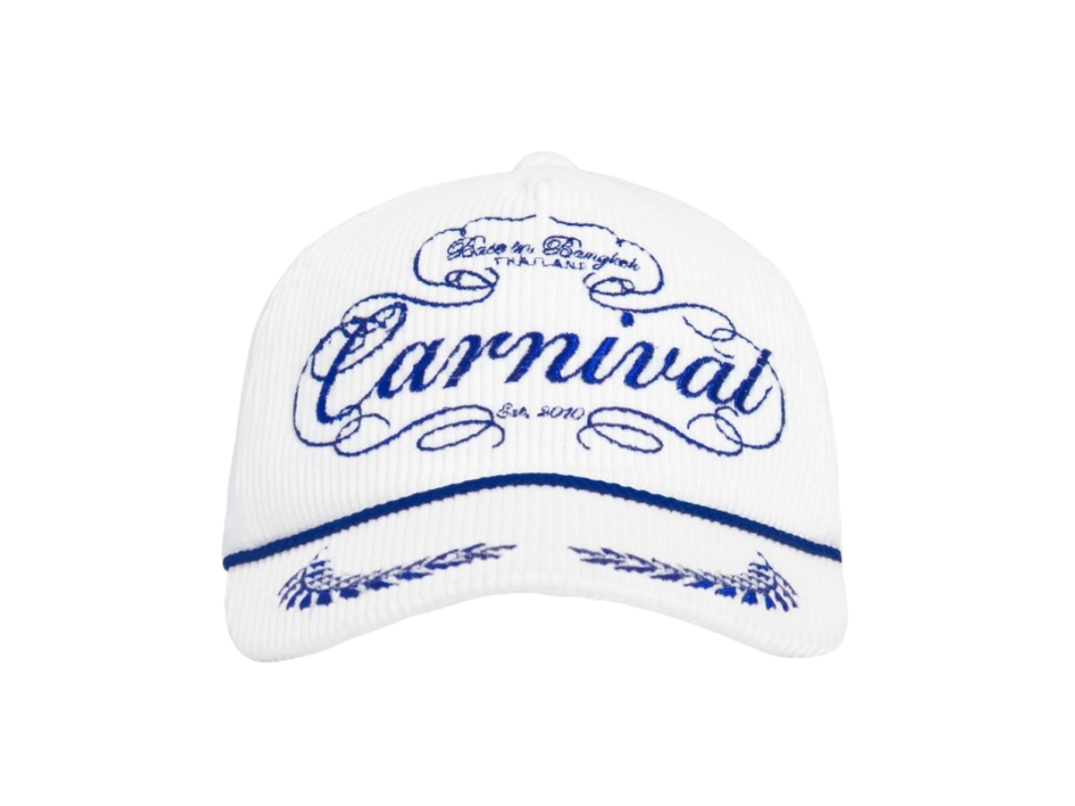 Buy Carnival Nobility Corduroy Cap White (SS25) | SASOM