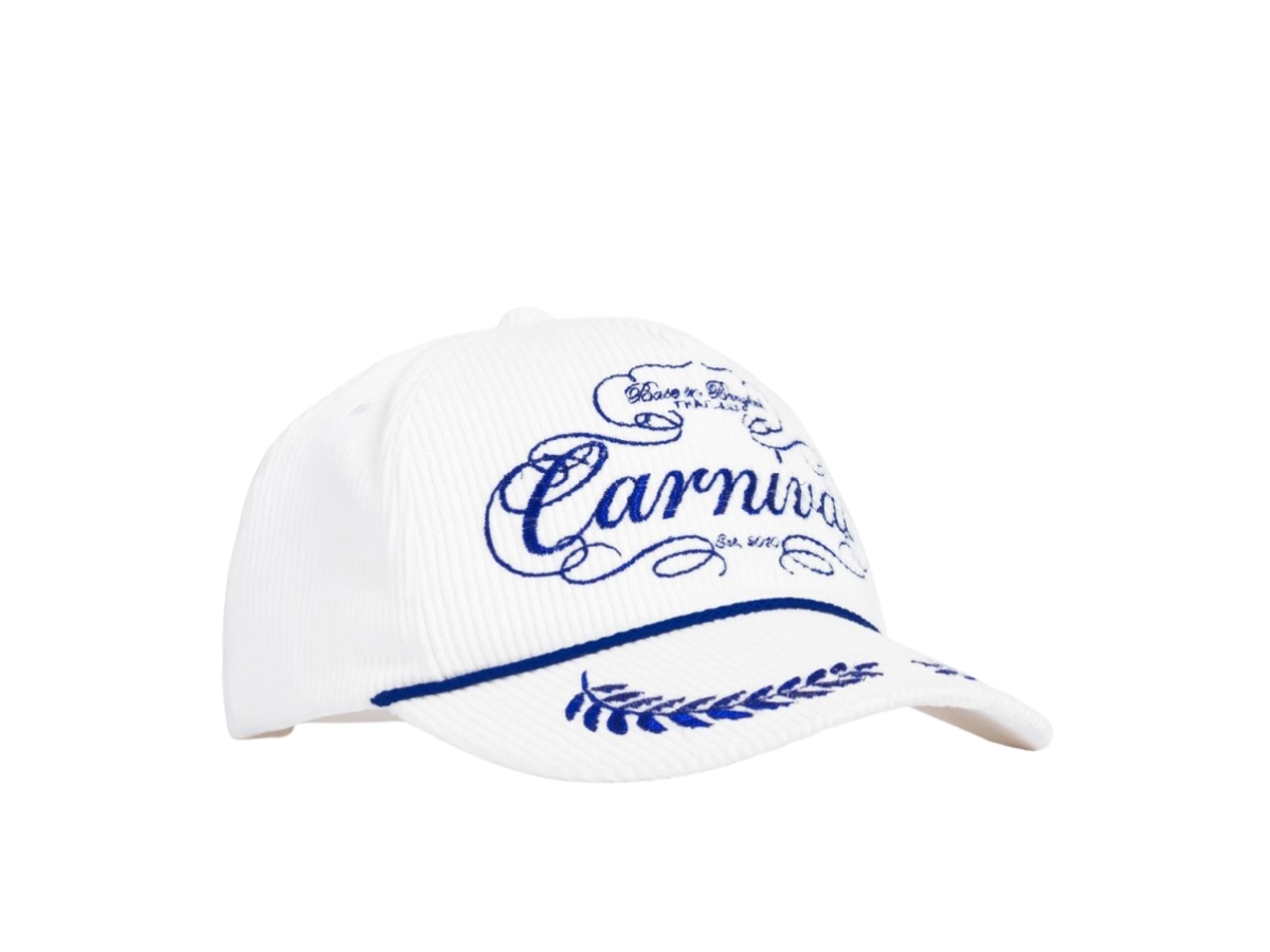 Buy Carnival Nobility Corduroy Cap White (SS25) | SASOM
