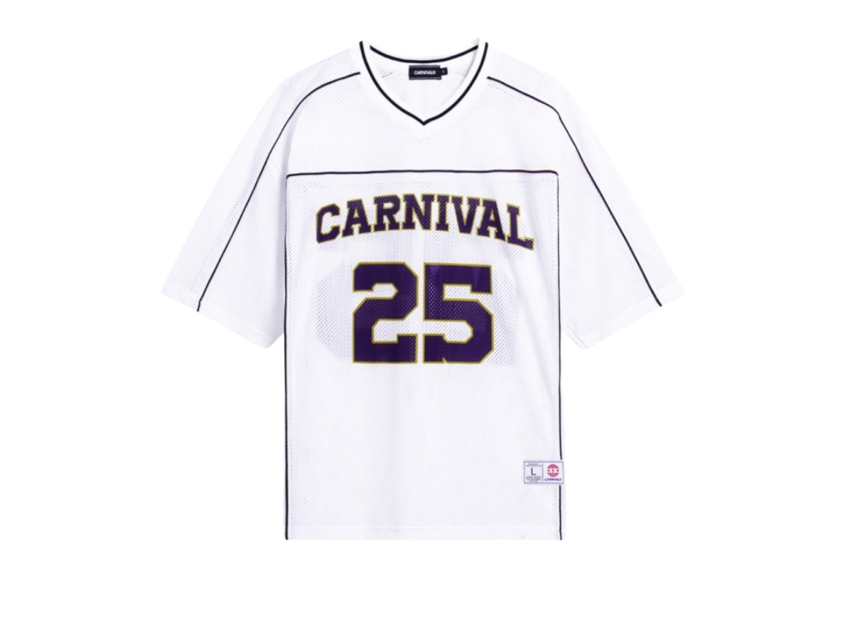 Carnival Mesh American Football Jersey White (SS25)