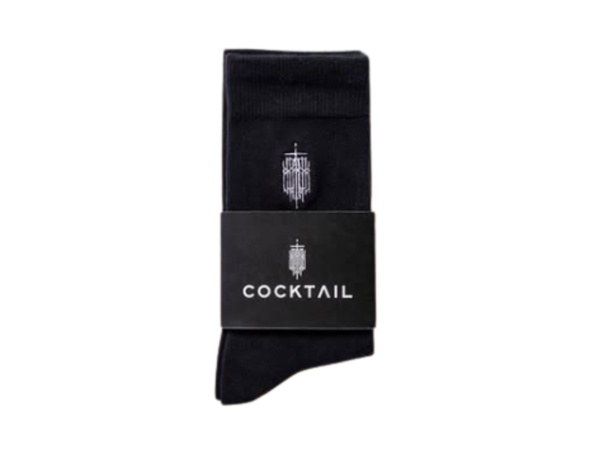 Carnival x Umbro Cocktail Logo Crew Socks 2 Pairs Black