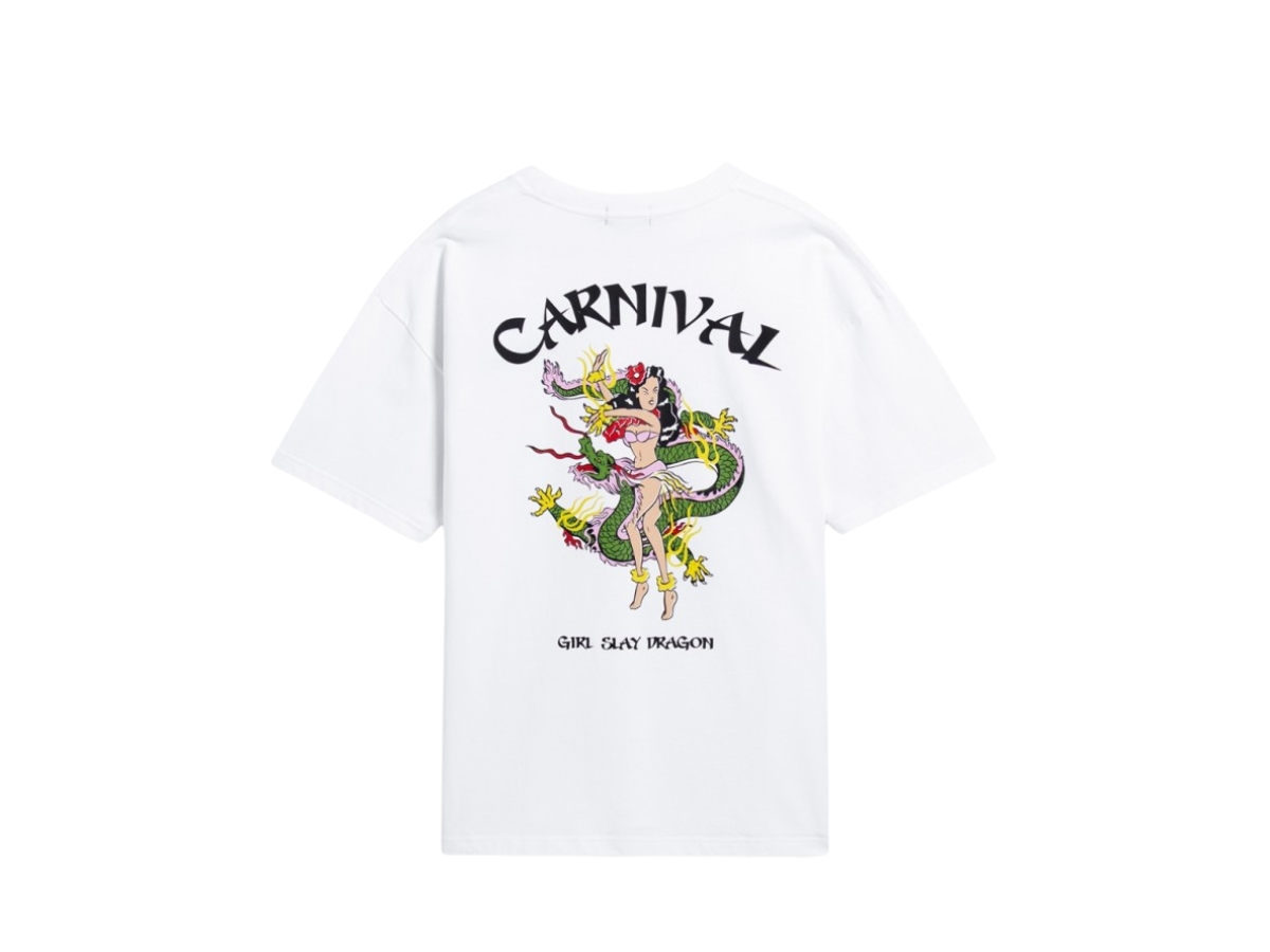 ช้อป Carnival Slayer Ovs T-Shirt White (SS25)ของแท้ที่ SASOM