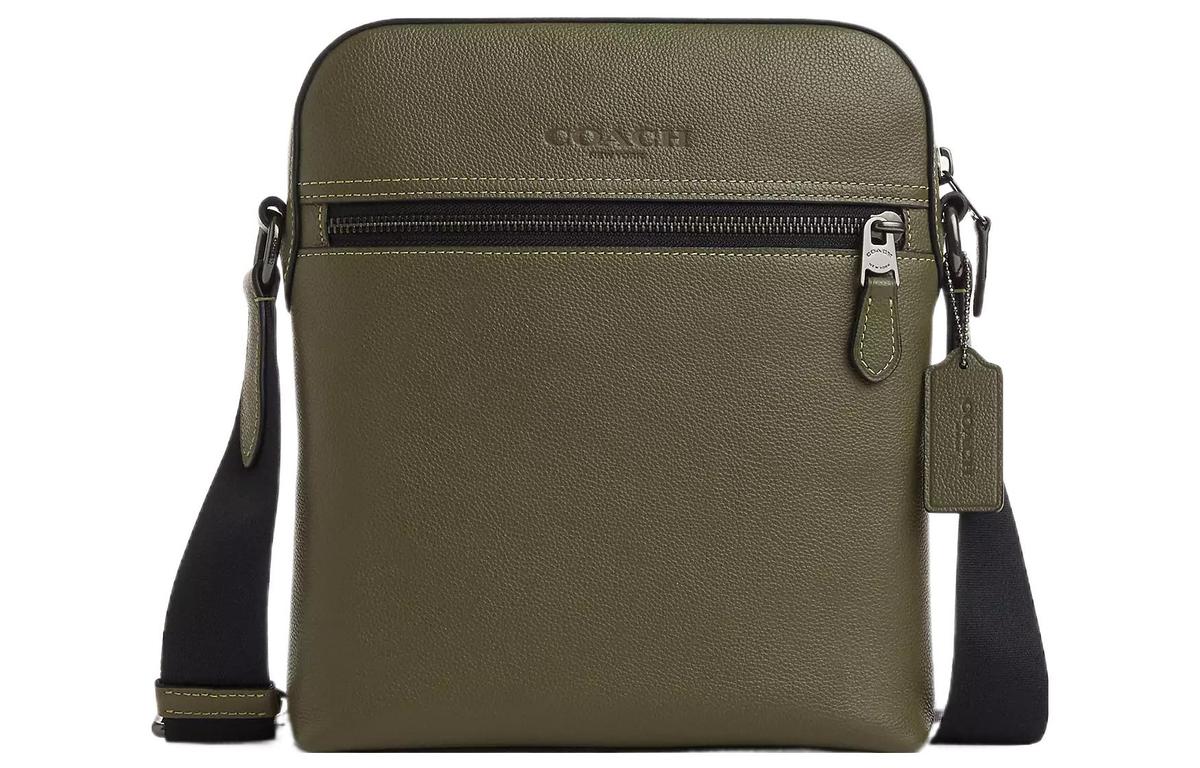 SASOM | bags Coach Houston Smooth Calf Leather Flight Bag Shoulder Bag ...