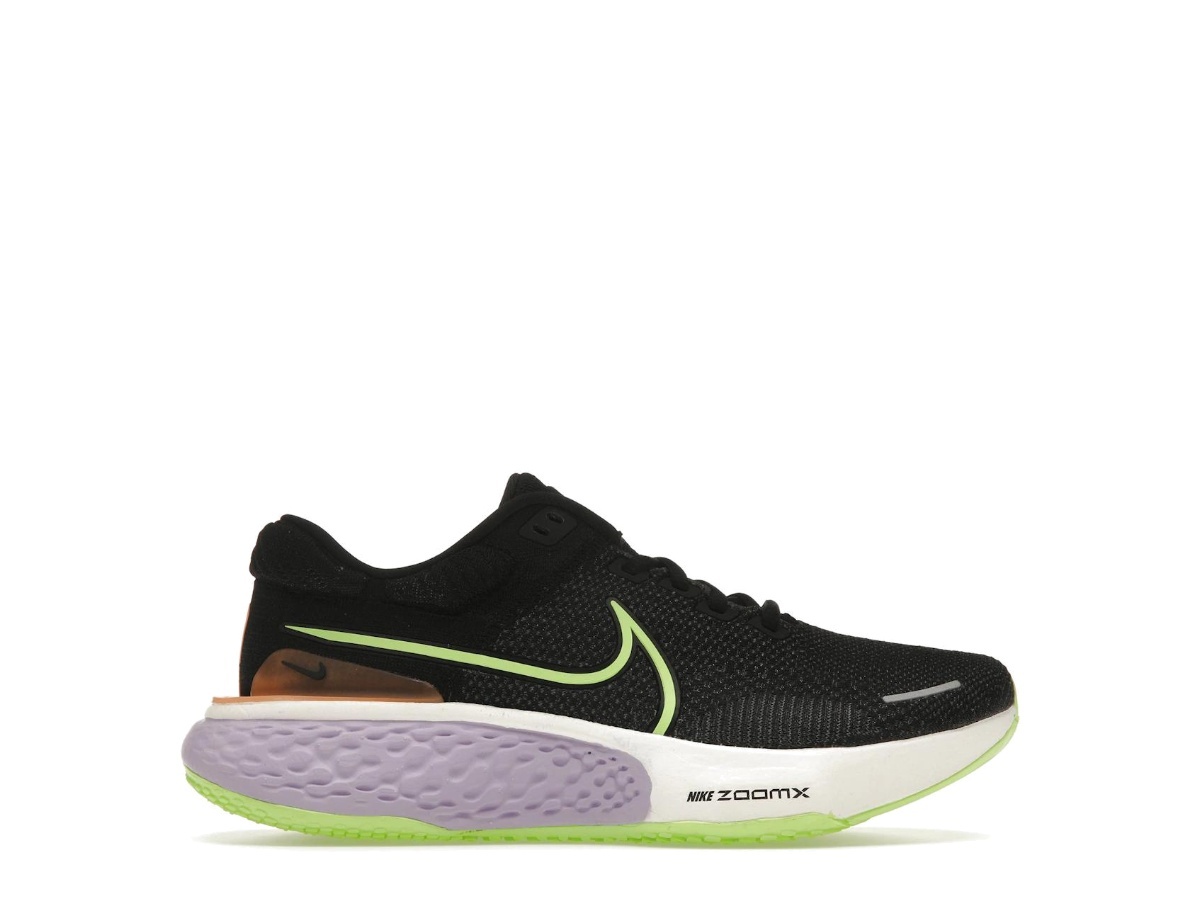 Nike ZoomX Invincible Run Flyknit 2 Black Lilac Ghost Green