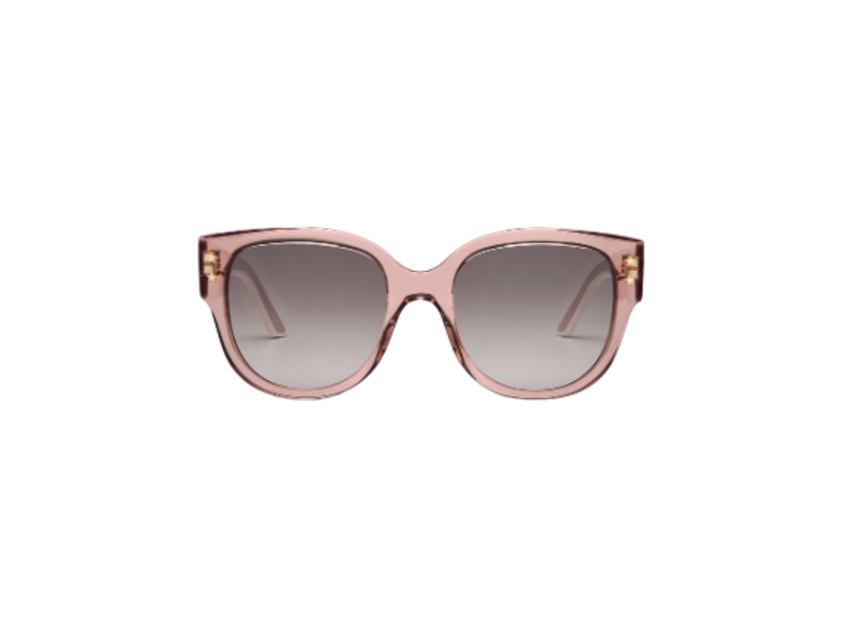 Dior Pacific B2I In Transparent Pink Acetate With Gradient Lenses From ...