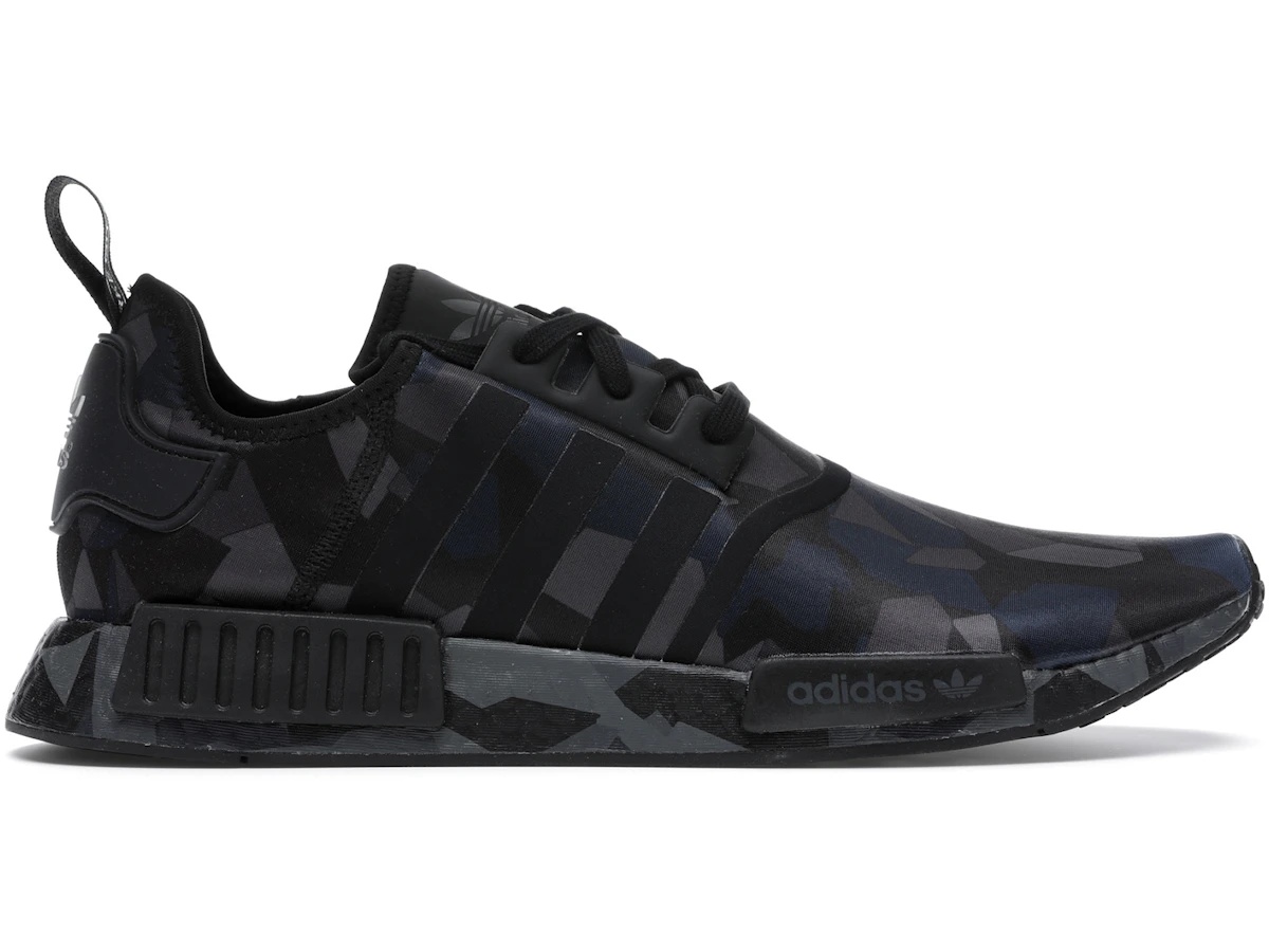 สนีกเกอร์ adidas NMD R1 Core Black Grey Six | ซื้อ-ขายของแท้