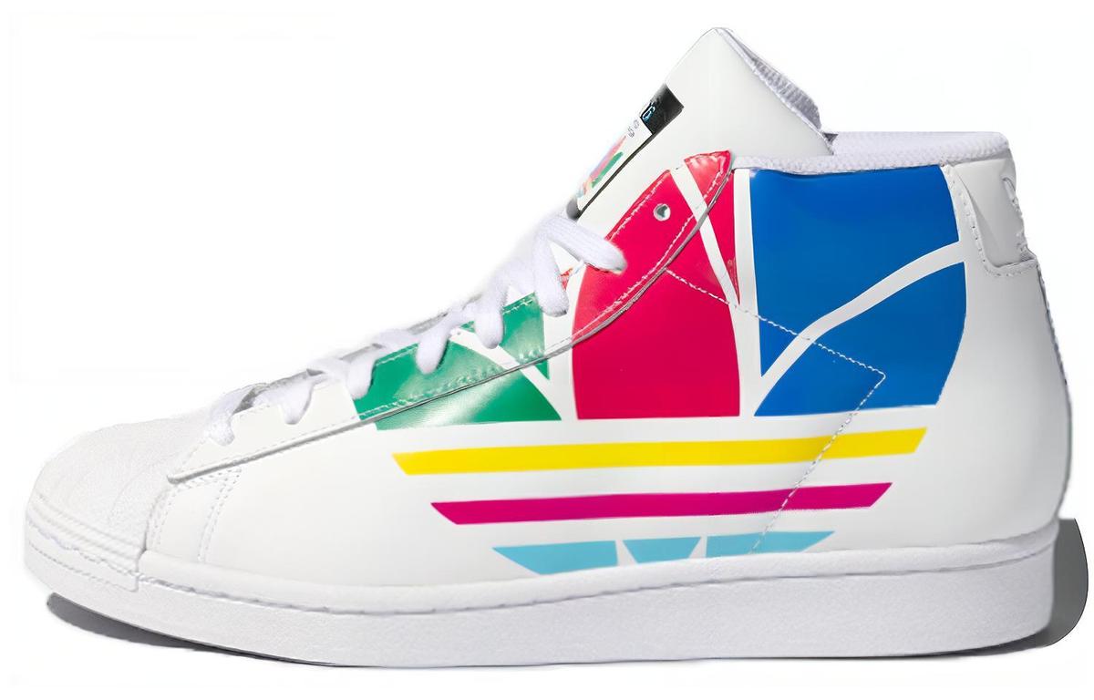 SASOM | รองเท้า Adidas Originals Pro Model Shoes 'White Multi Color ...