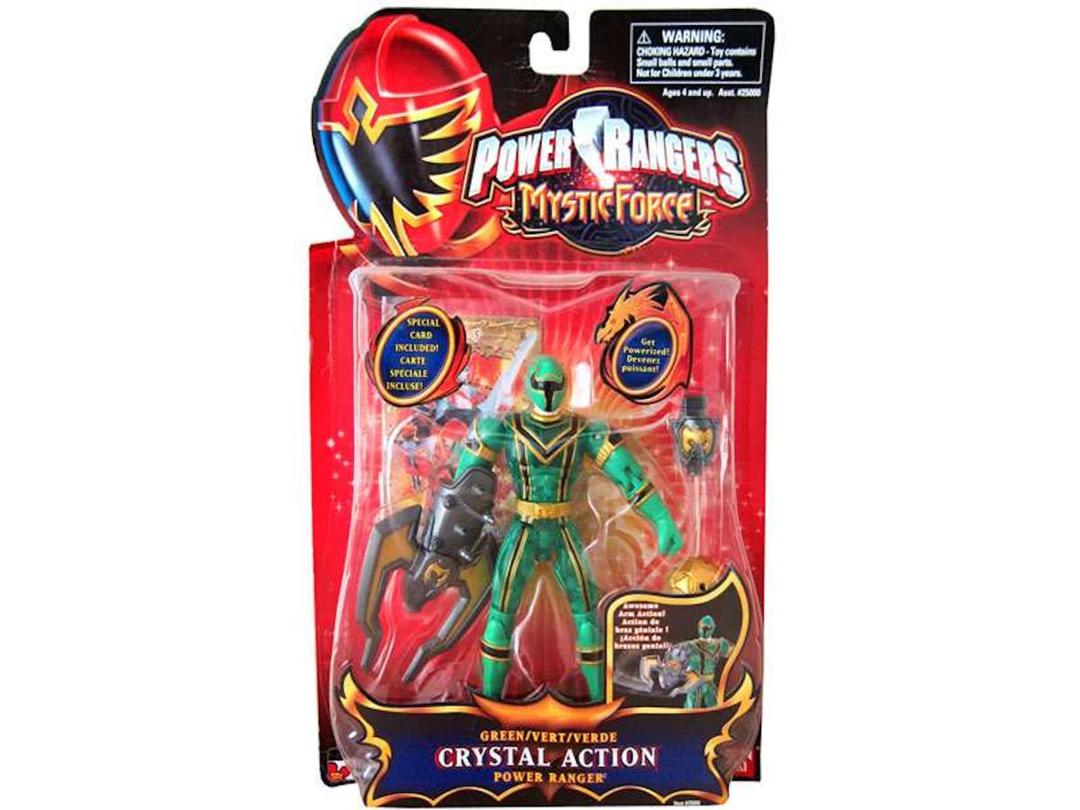 SASOM | ของสะสม Bandai America Power Rangers Mystic Force Green Crystal ...