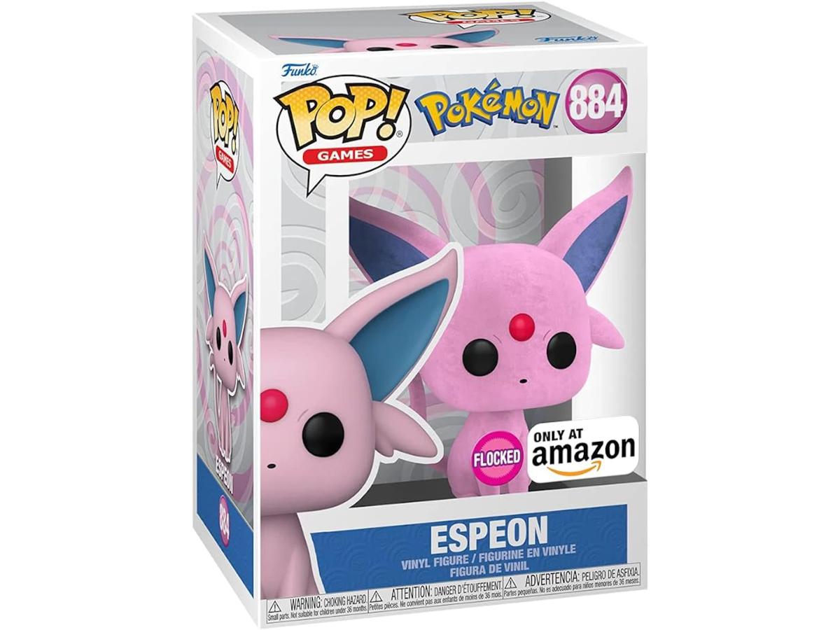 SASOM | collectibles Funko Pop! Pokemon Espeon (Flocked) Amazon ...