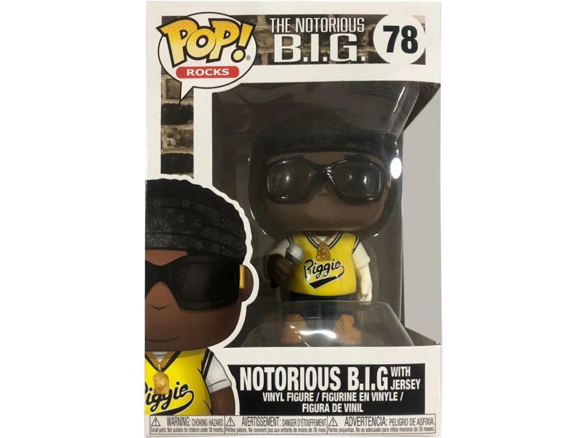 SASOM | collectibles Funko Pop! Rocks The Notorious B.I.G with Jersey ...