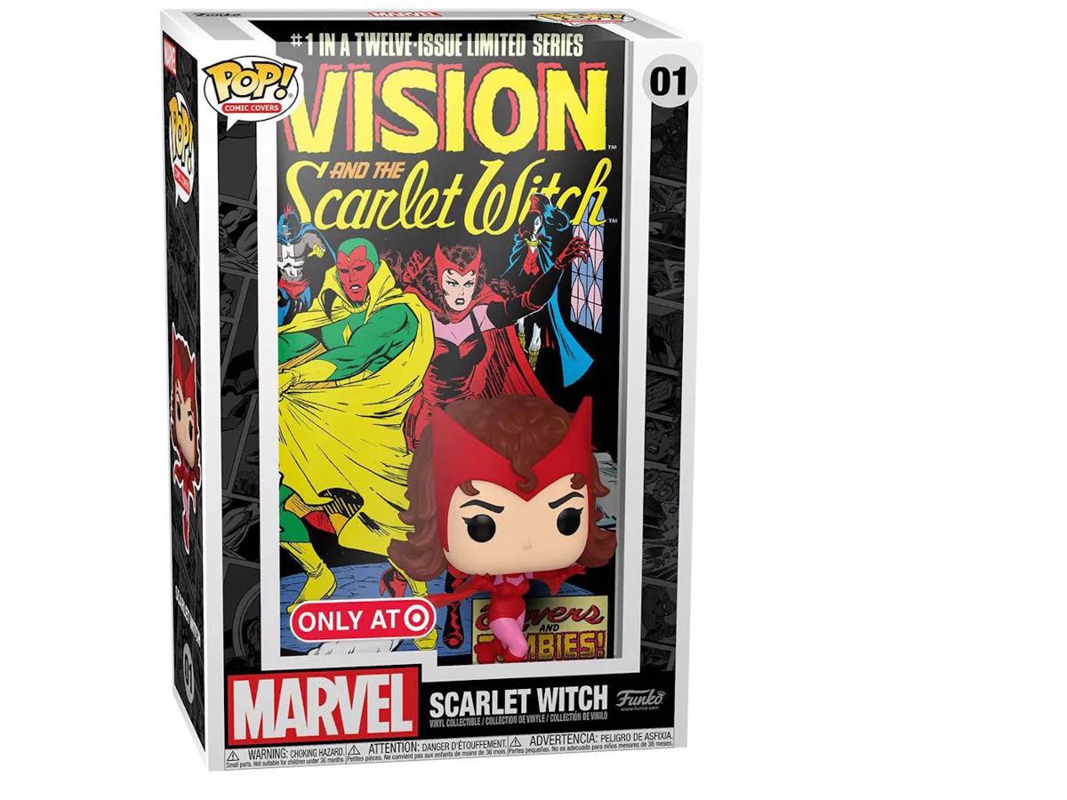 SASOM | ของสะสม Funko Pop! Comic Covers Marvel Scarlet Witch Target ...