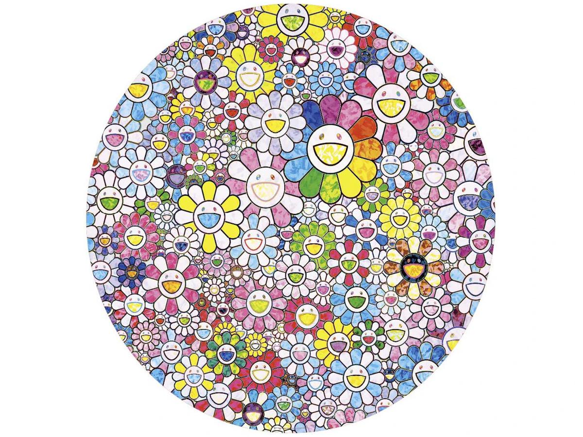 SASOM | collectibles Takashi Murakami Happy x A Trillion Times Flower ...
