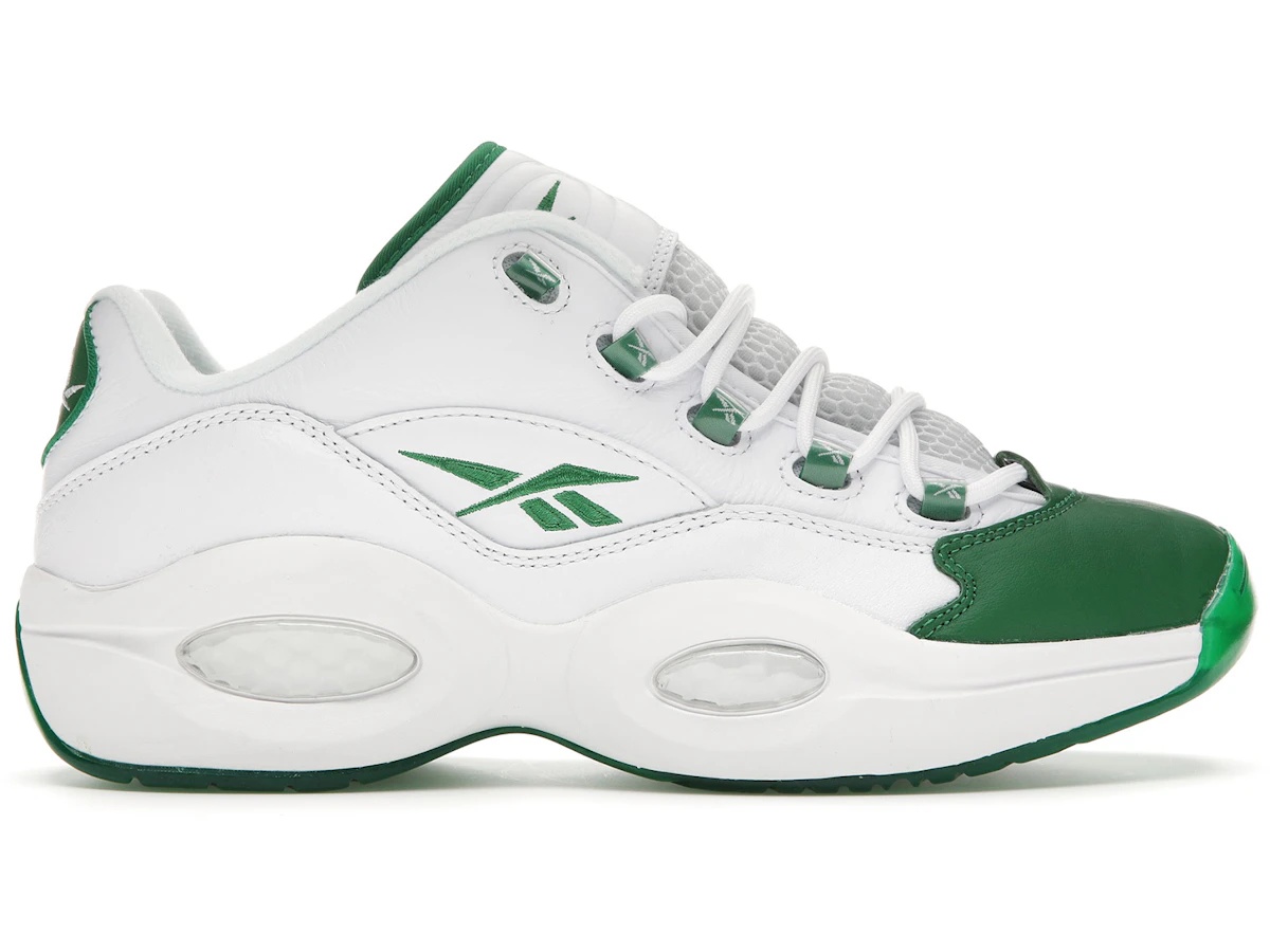 Buy & Sell Reebok Question Low Green Toe | 100% Authentic