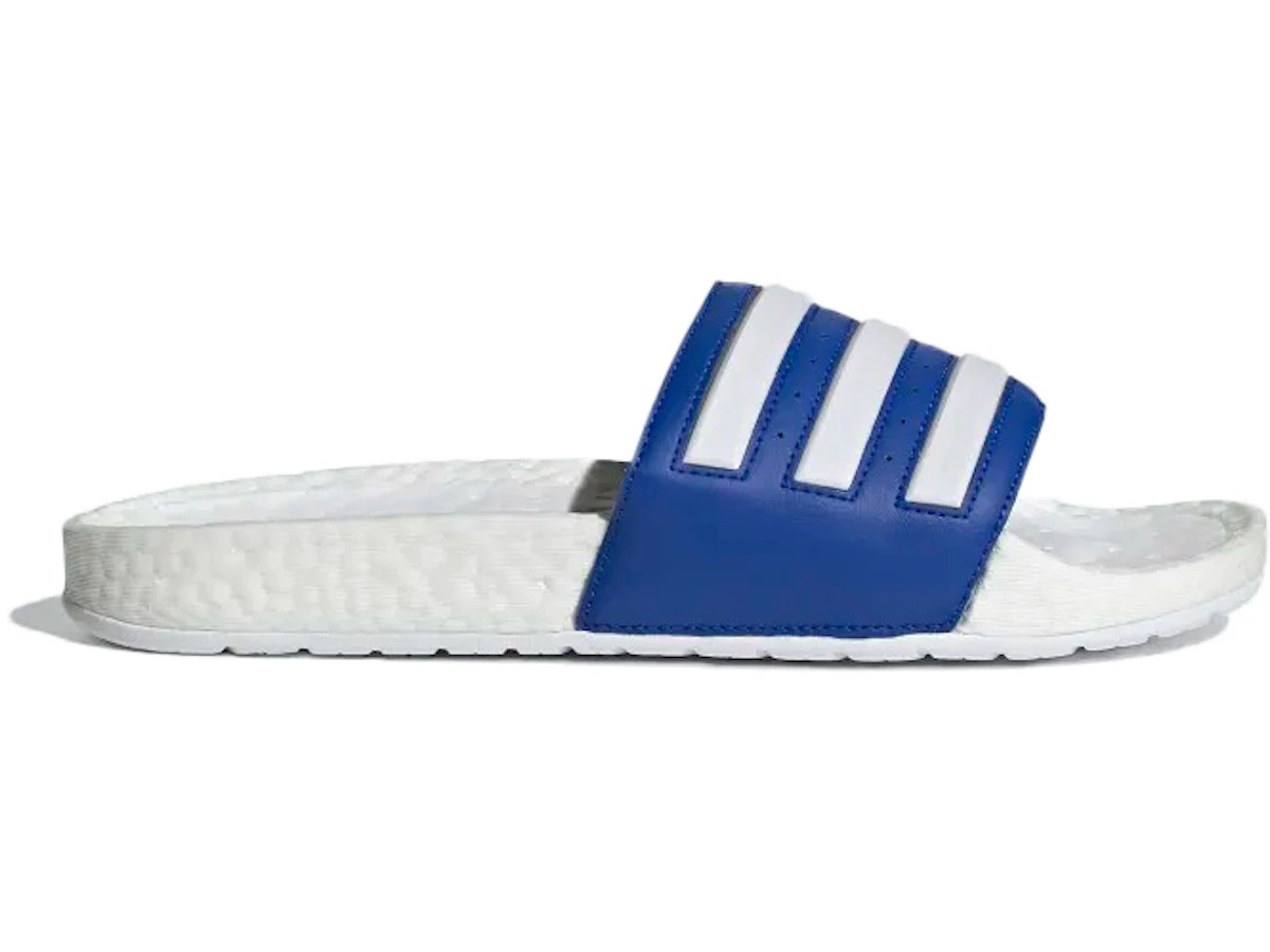 สนีกเกอร์ adidas Adilette Boost Slide White Royal | SASOM